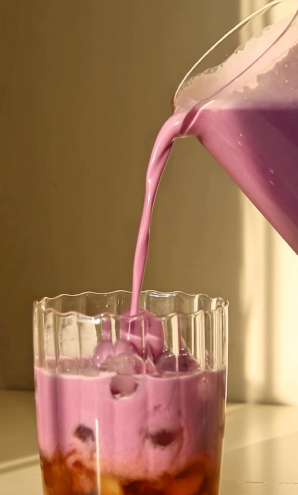 Ube Boba – Almond Cow