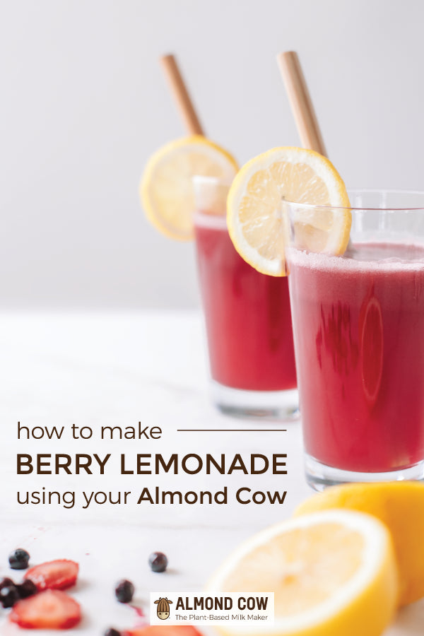 Berry Lemonade Recipe | Make Berry Lemonade at Home | Almond Cow