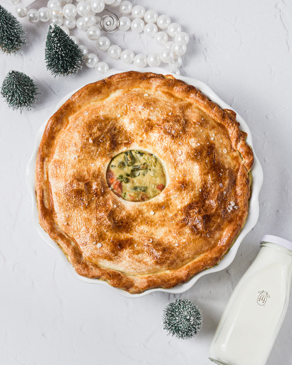 Creamy Vegetable Pot Pie – Almond Cow