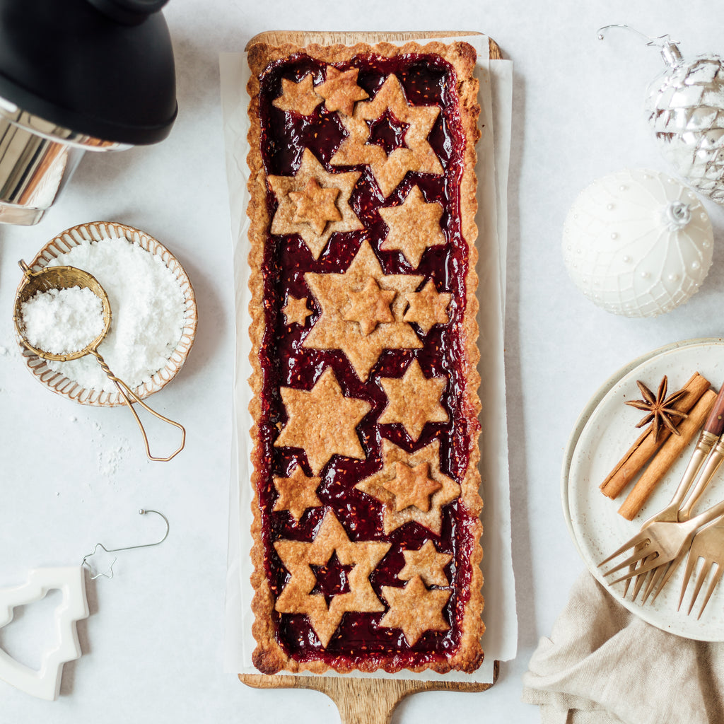 Linzer Tart – Almond Cow