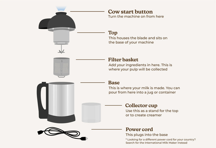 Our Guide to the Different Types of Nut Milk - Almond Cow